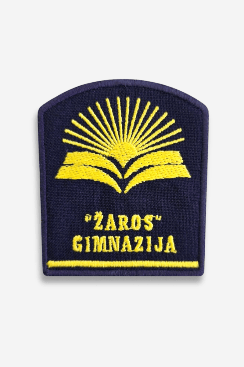 Vilniaus „Žaros" gimnazijos emblema - 8togo